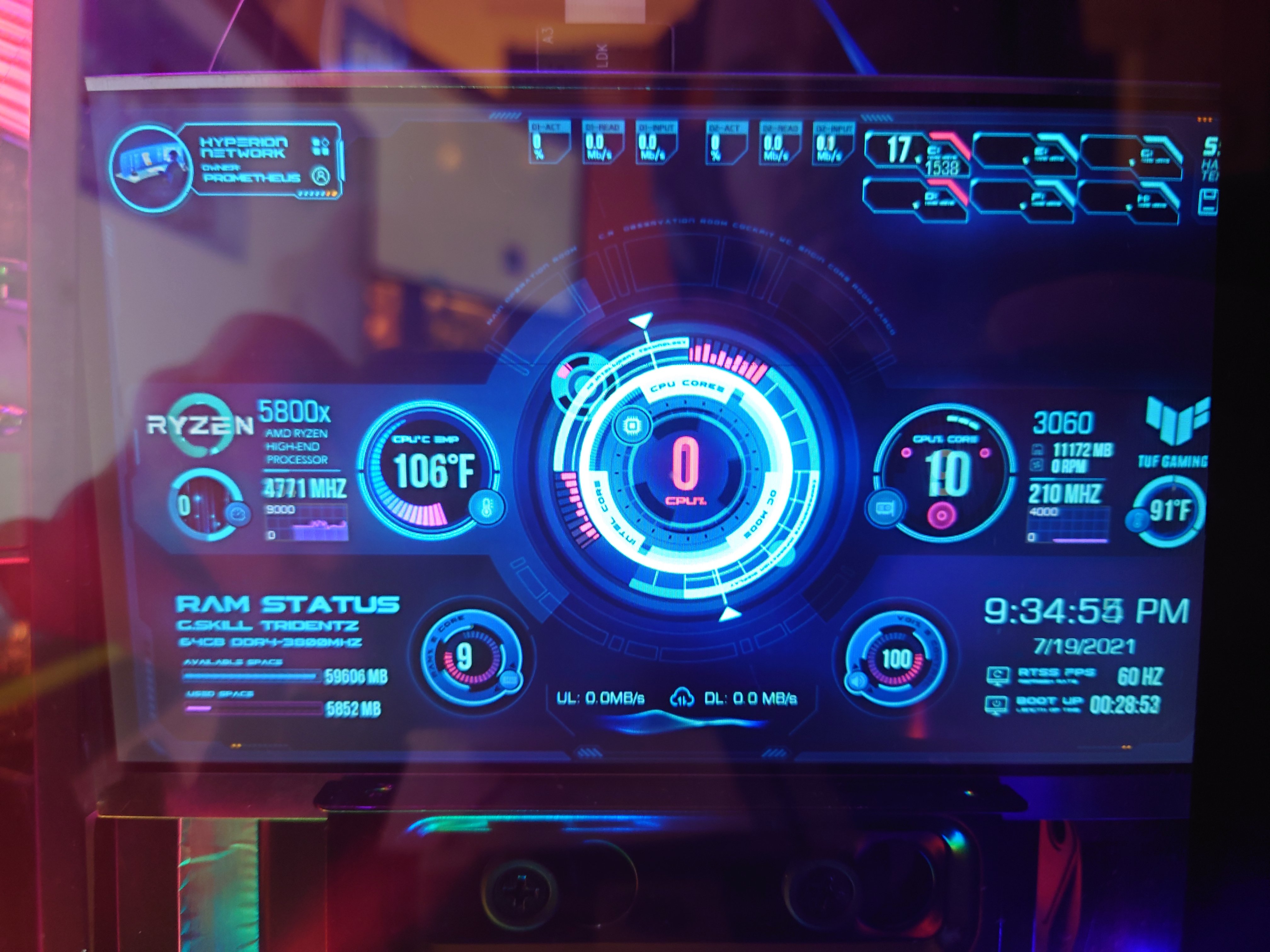  Aida 64 Sensor Panel 